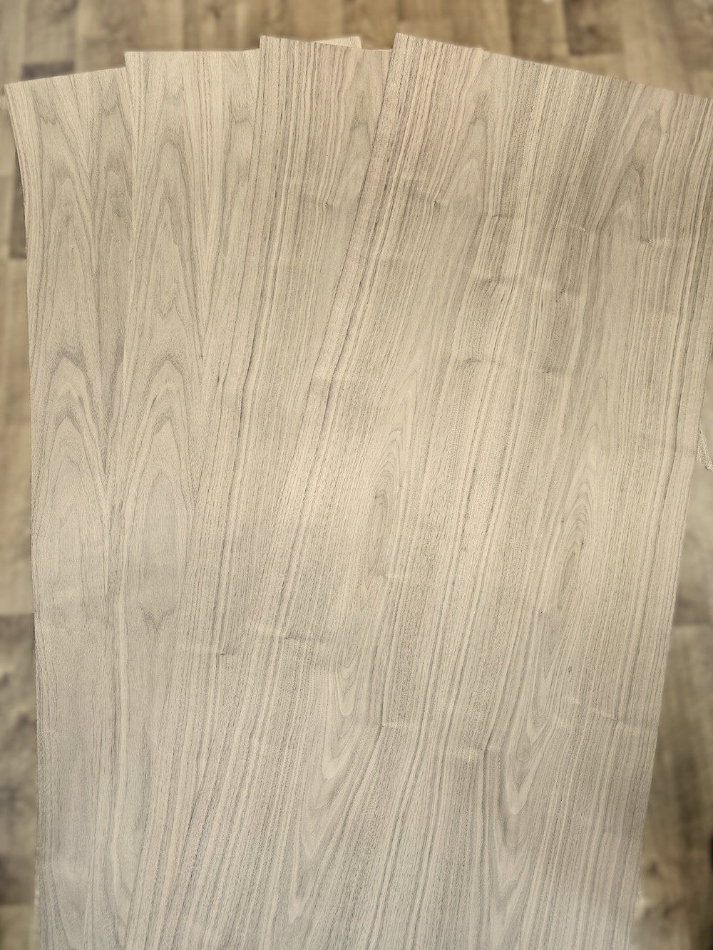 AMERICAN BLACK WALNUT Real Wood Veneer Sheet, Membrane Backed Flexi Ve