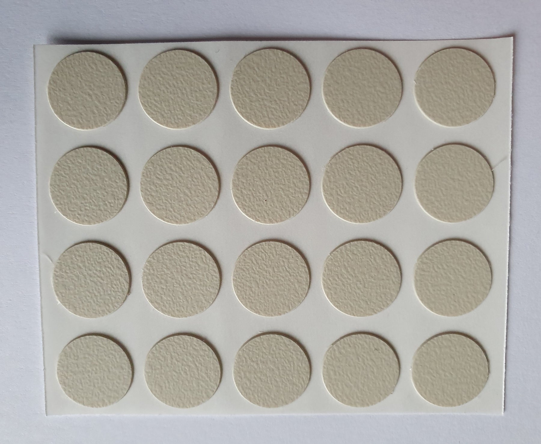 CASHMERE GREY - Self Adhesive Stick on Furniture Screw Caps Screw Hole