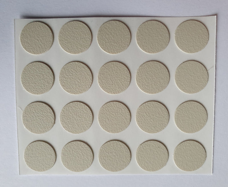 Self Adhesive Stick on Furniture Screw Caps Screw Hole Covers , 13mm,