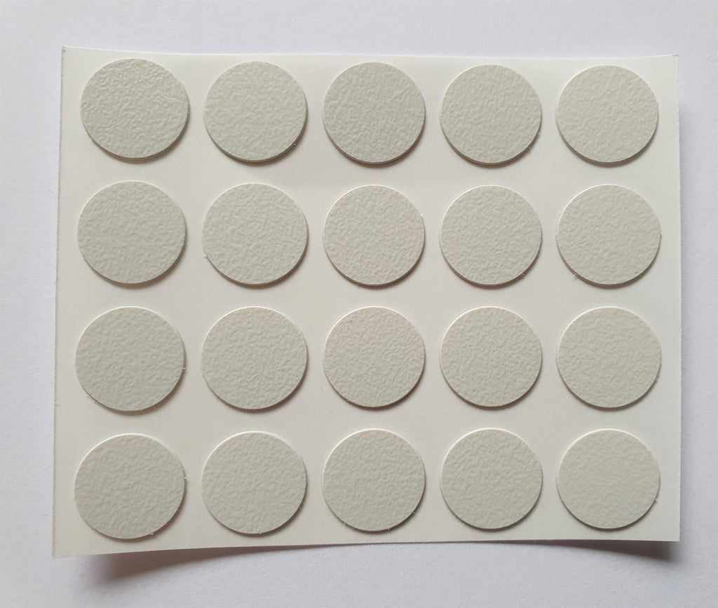 Self Adhesive Stick on Furniture Screw Caps Screw Hole Covers , 13mm,